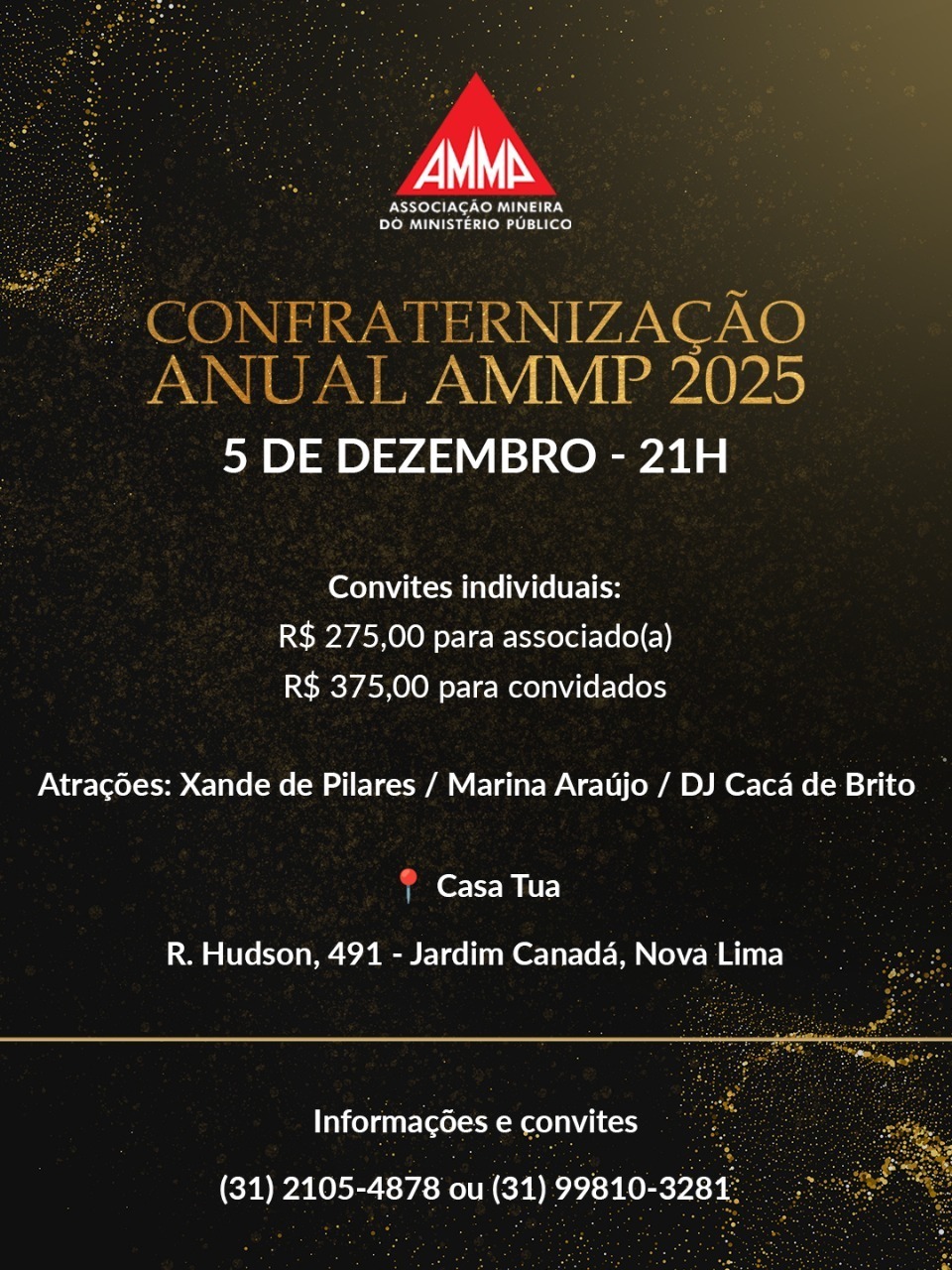 Confraternização Anual AMMP 2025 - AMMP
